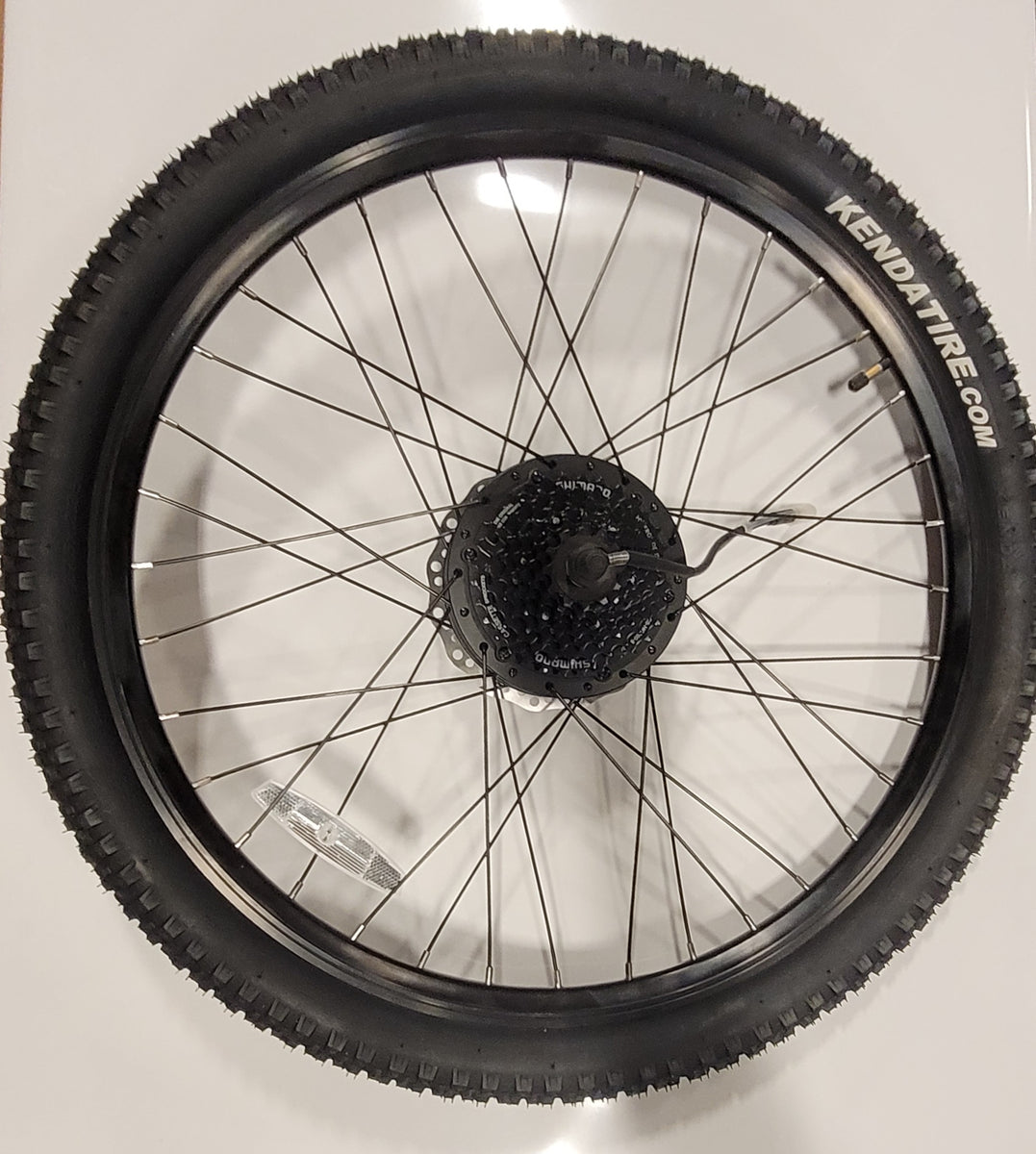 Complete Rear Wheel w/ motor (Gio Peak) – GIO Electric Bikes